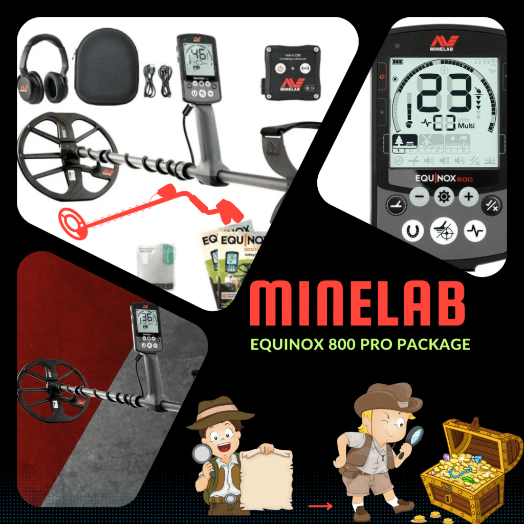 Metal Detector Minelab Equinox 800 Multi Frequency - Vishco Metal ...
