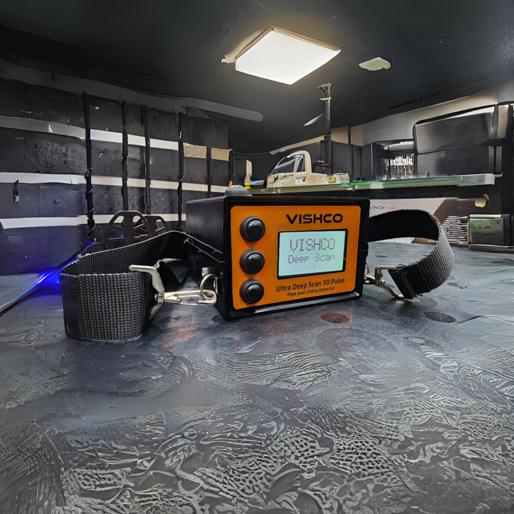 Metal Detector – Vishco Deep Scan 3D Deep Search Metal Detector